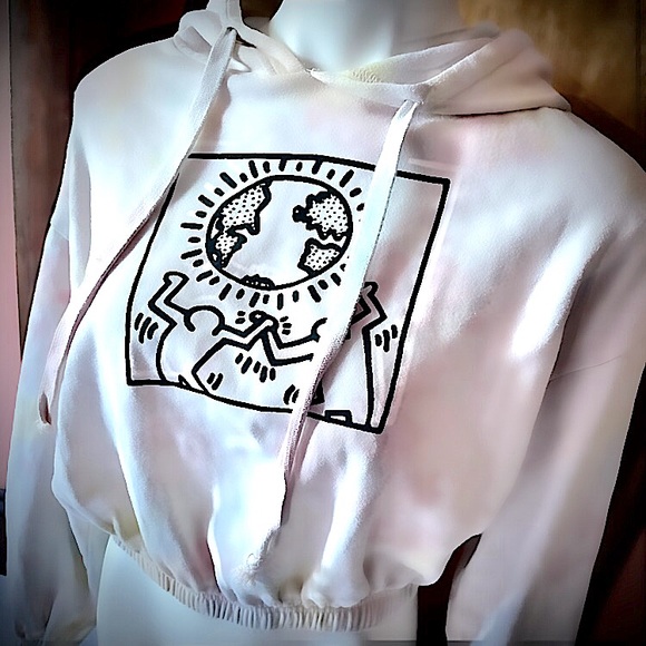 keith haring | Tops | Keith Haring Best Buddies Light Pink Yellow Tie ...